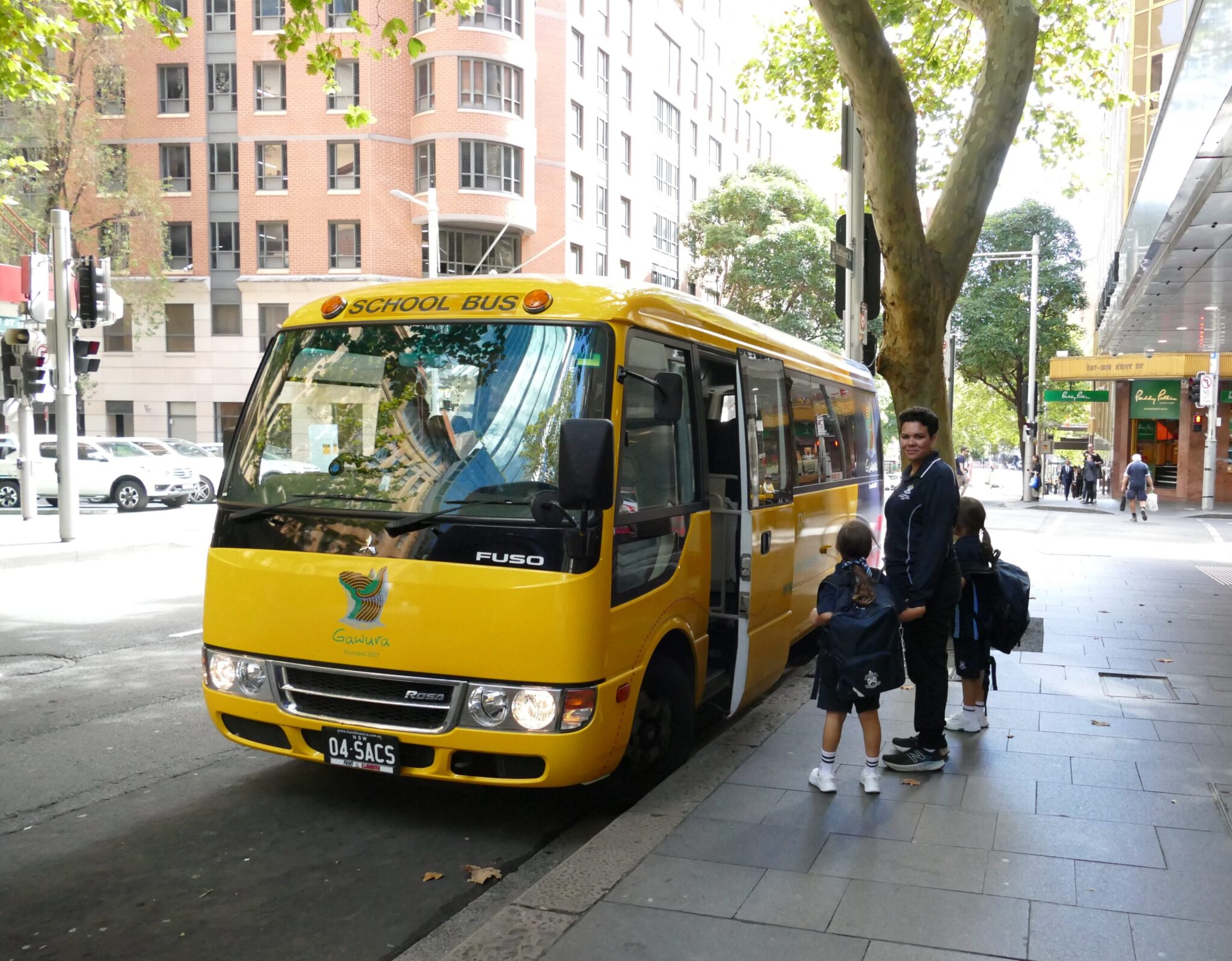 Staff create unique city-scape bus design – St Andrew's Cathedral School