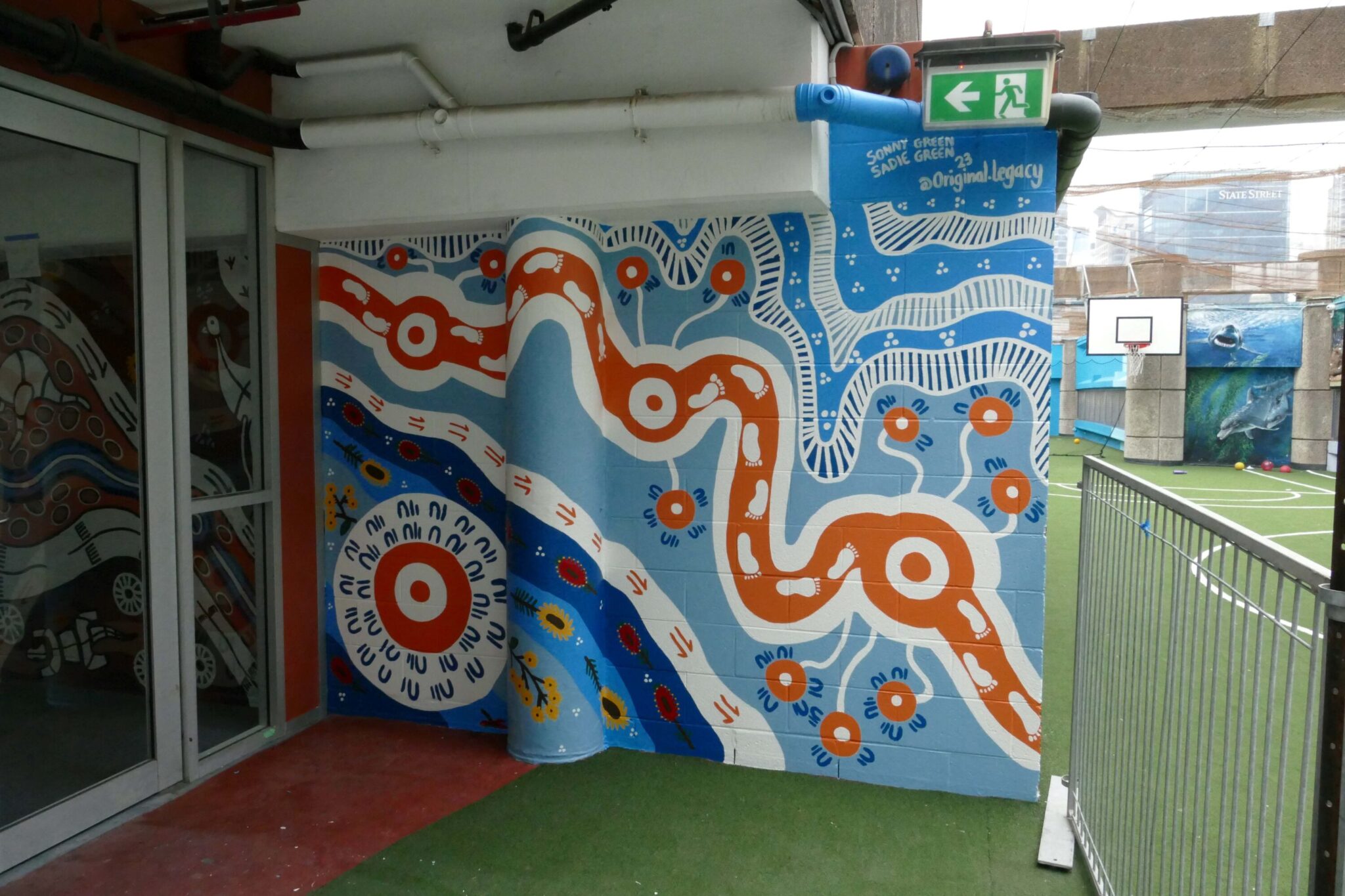 Painted journeys: a new rooftop mural – St Andrew's Cathedral School