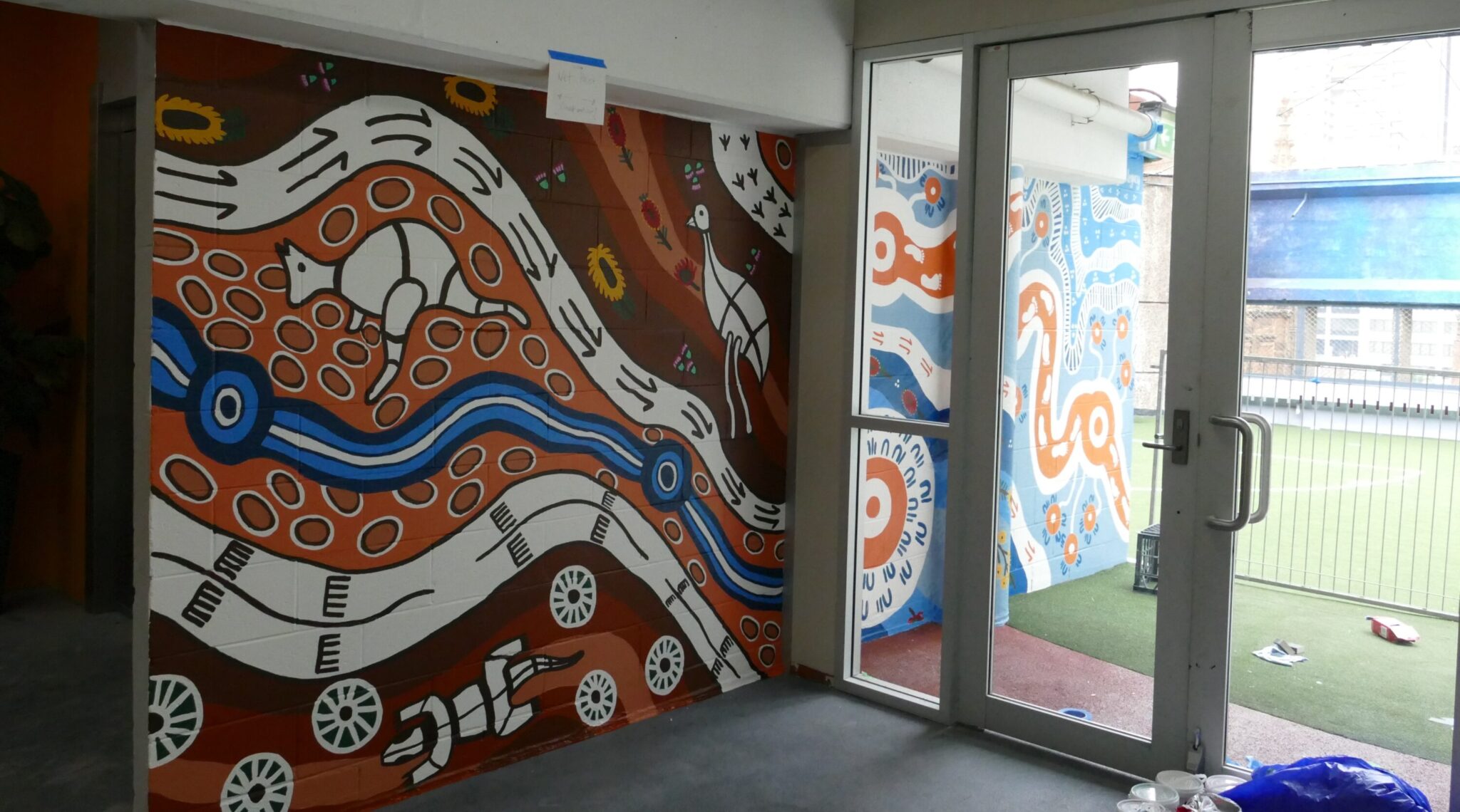 Painted journeys: a new rooftop mural – St Andrew's Cathedral School